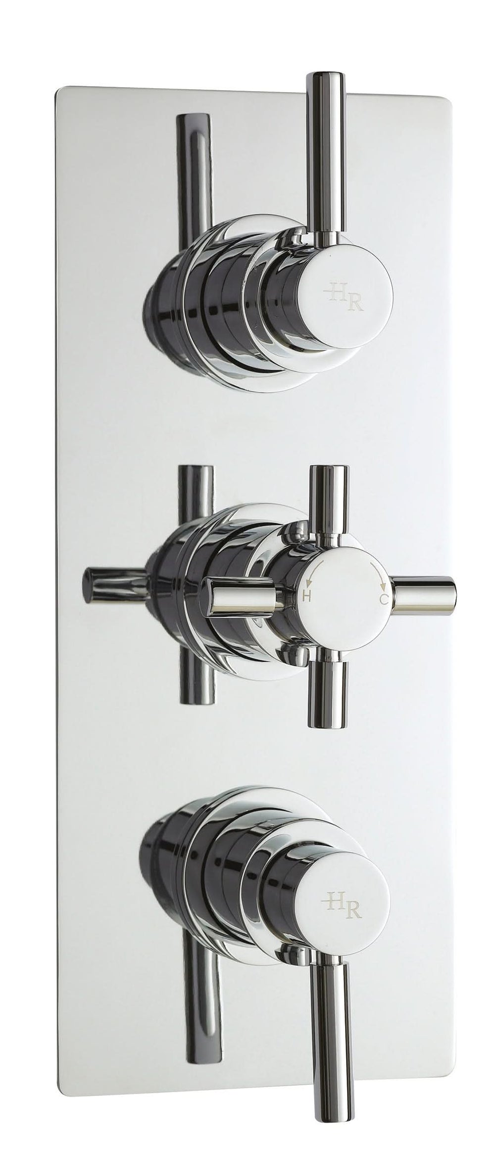 Hudson Reed Tec Pura Tripple Thermostatic Shower Valve with Diverter,