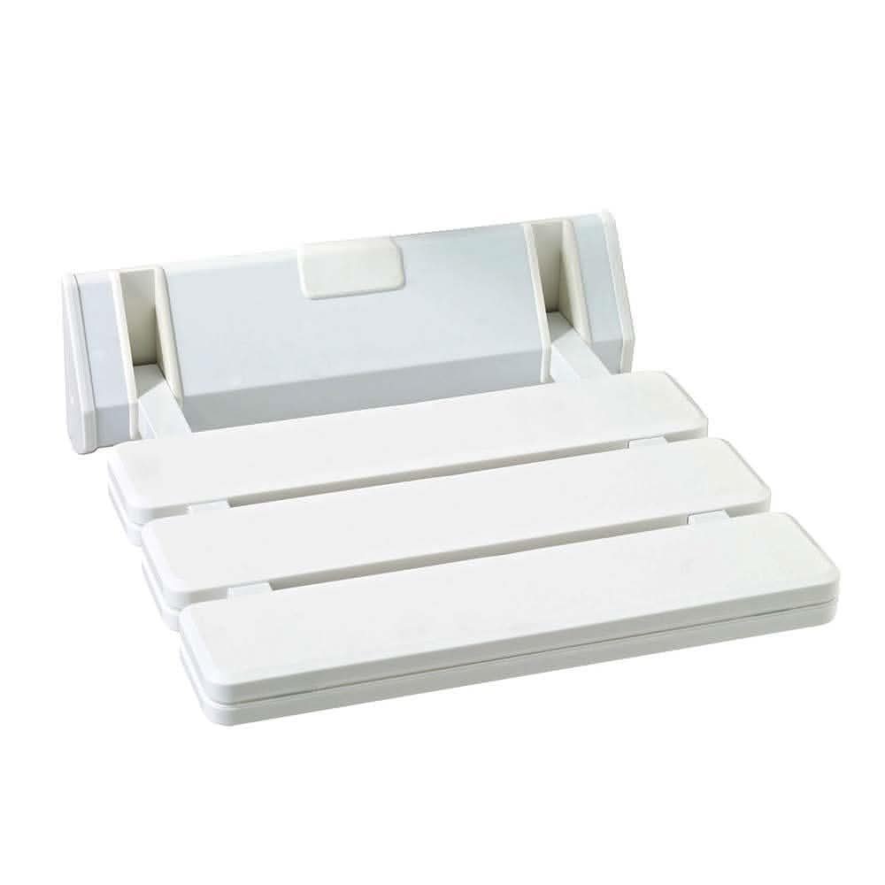 Shower Folding Chair Disability Aid Bath Spa Bathing Wall Hung Mounted ...