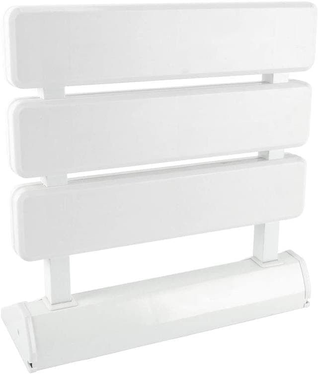 Shower Folding Chair Disability Aid Bath Spa Bathing Wall Hung Mounted ...